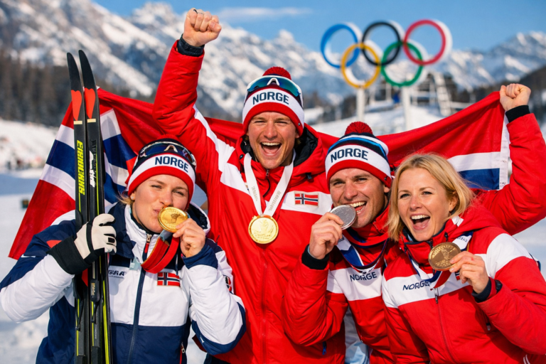 Norway Tops the Medal Table at Milano-Cortina 2026: Full Winter Medal ...